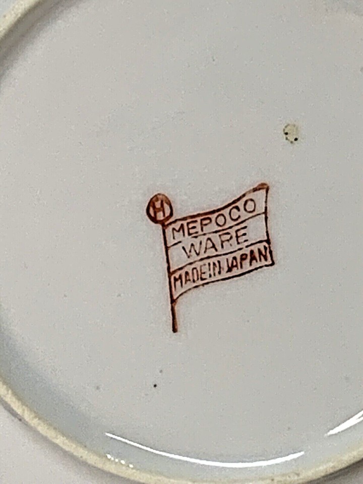 Mepoco Ware Demittase Cup and Saucer Japan Lusterware | eBay