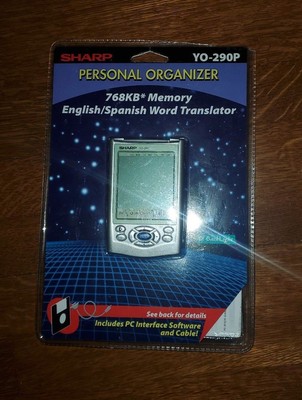 Classic Sharp Electronic Organizer YO-290P | eBay