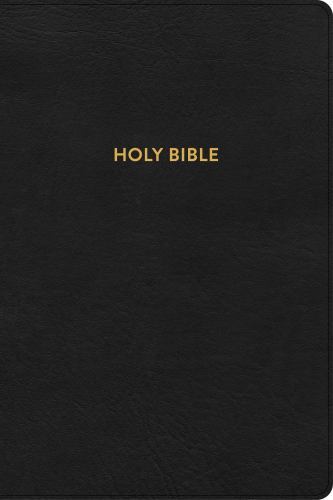 KJV Rainbow Study Bible, Black LeatherTouch, Black Letter, Pure ...