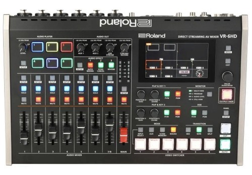 Roland VR-6HD Direct Streaming AV Mixer | Professional Portable All-In ...
