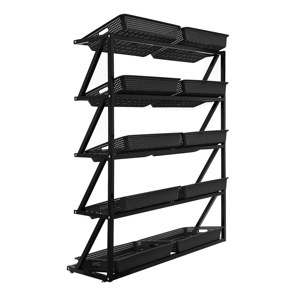 Market Retail Display Rack Shelf Merchandiser Fruit Vegetable Snack ...