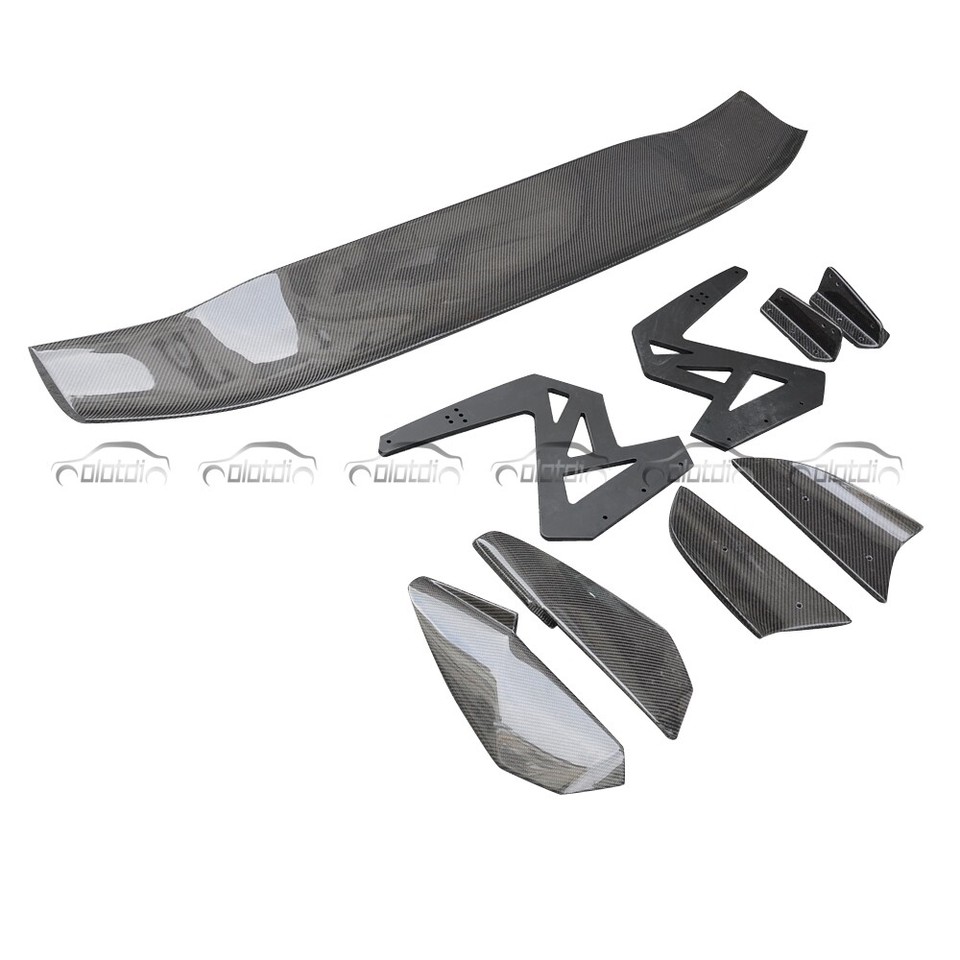 Carbon Fiber Spoon Type Wing Trunk Spoiler For Honda Civic FK7 FK8 ...