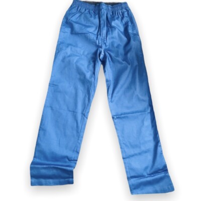 Haband Mens Active Joe Blue Cotton Elastic Waist Size S Long | eBay