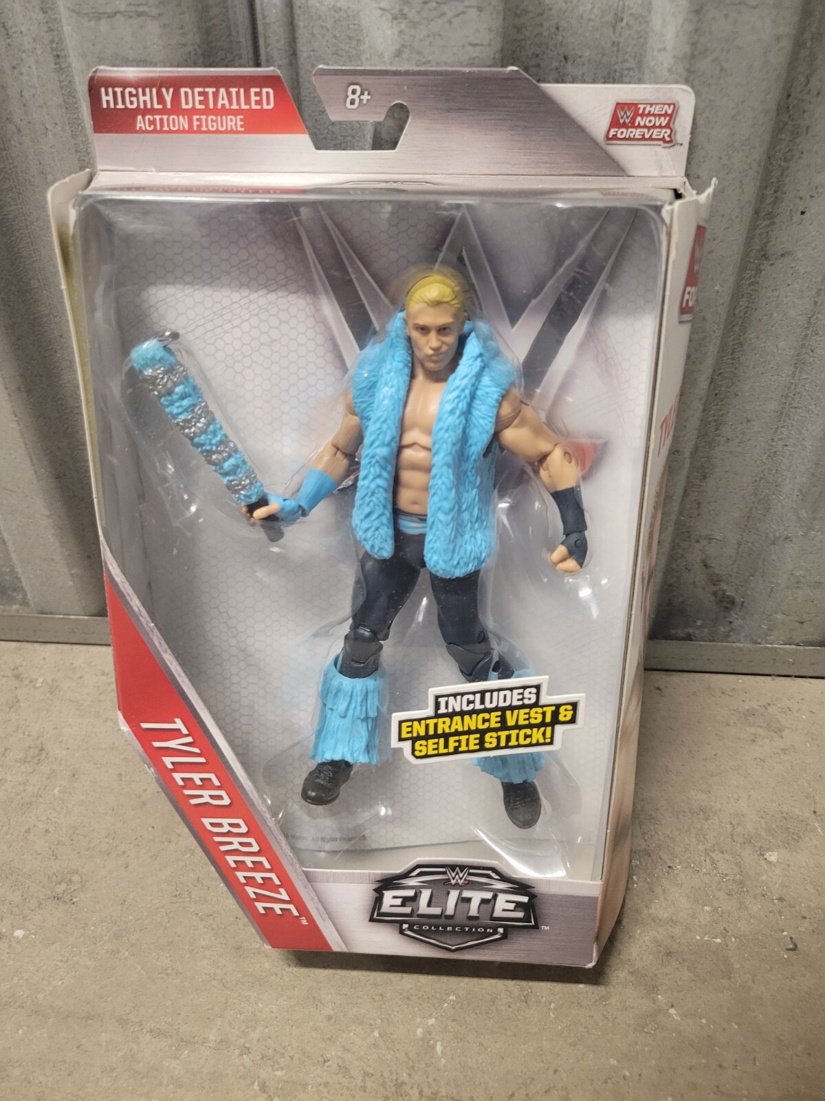 2016 Mattel WWE Elite Collection Then Now Forever Tyler Breeze Action ...