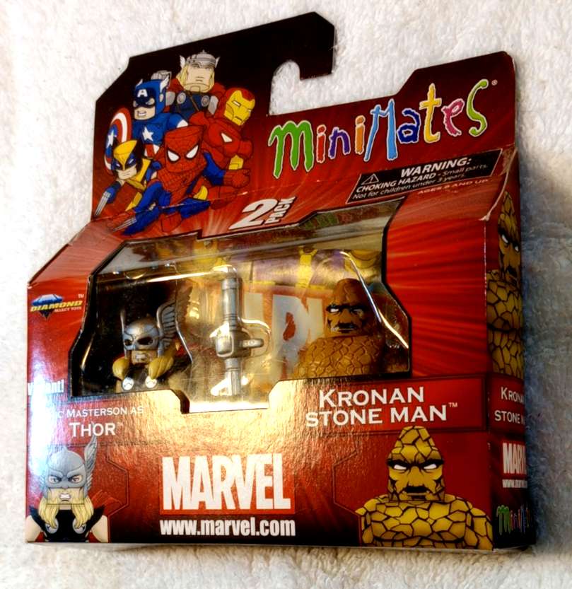 Marvel Minimates Eric Masterson as Thor & Kronan Stone Man 2 Pack, New ...