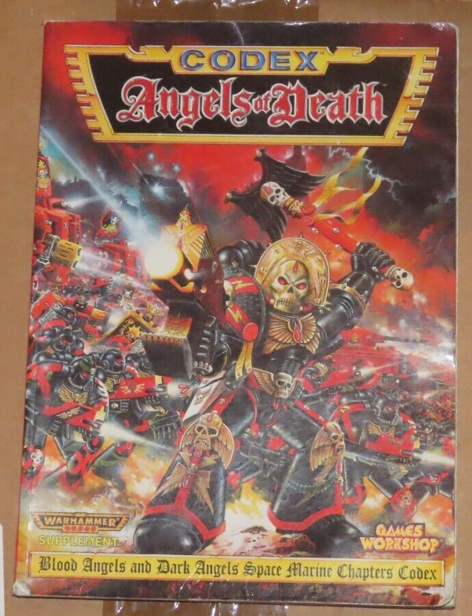 Wh40k Angels of Death Codex Warhammer 40 000 Games Workshop 1996 for ...