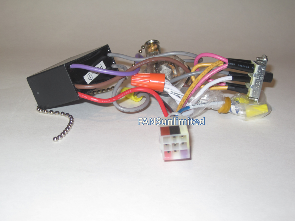 Hampton Bay/Regency & Others Ceiling Fan 3 Speed Pull Chain Harness ...