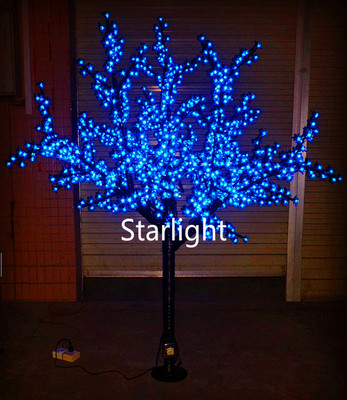 6.5ft Outdoor LED Christmas Light Cherry Blossom Tree Holiday Home ...