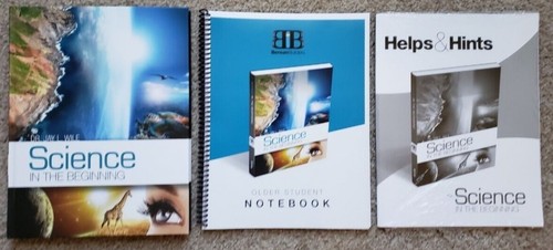 Science in the Beginning Dr. Jay Wile Textbook + Workbook + Helps ...