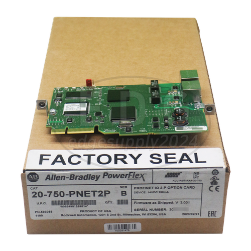 New Original Allen-Bradley 20-750-PNET2P PowerFlex 750 2-port PROFINET ...