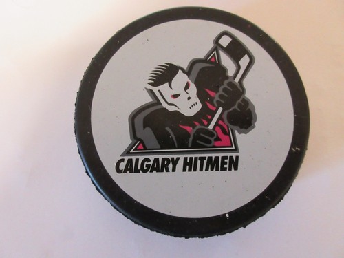 Calgary Hitmen Western Hockey League 1997 - 1998 Game Puck | eBay