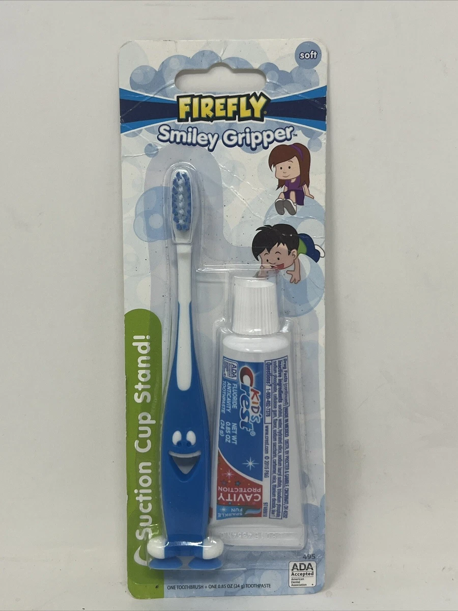 Kids Toothbrush And Crest Toothpaste