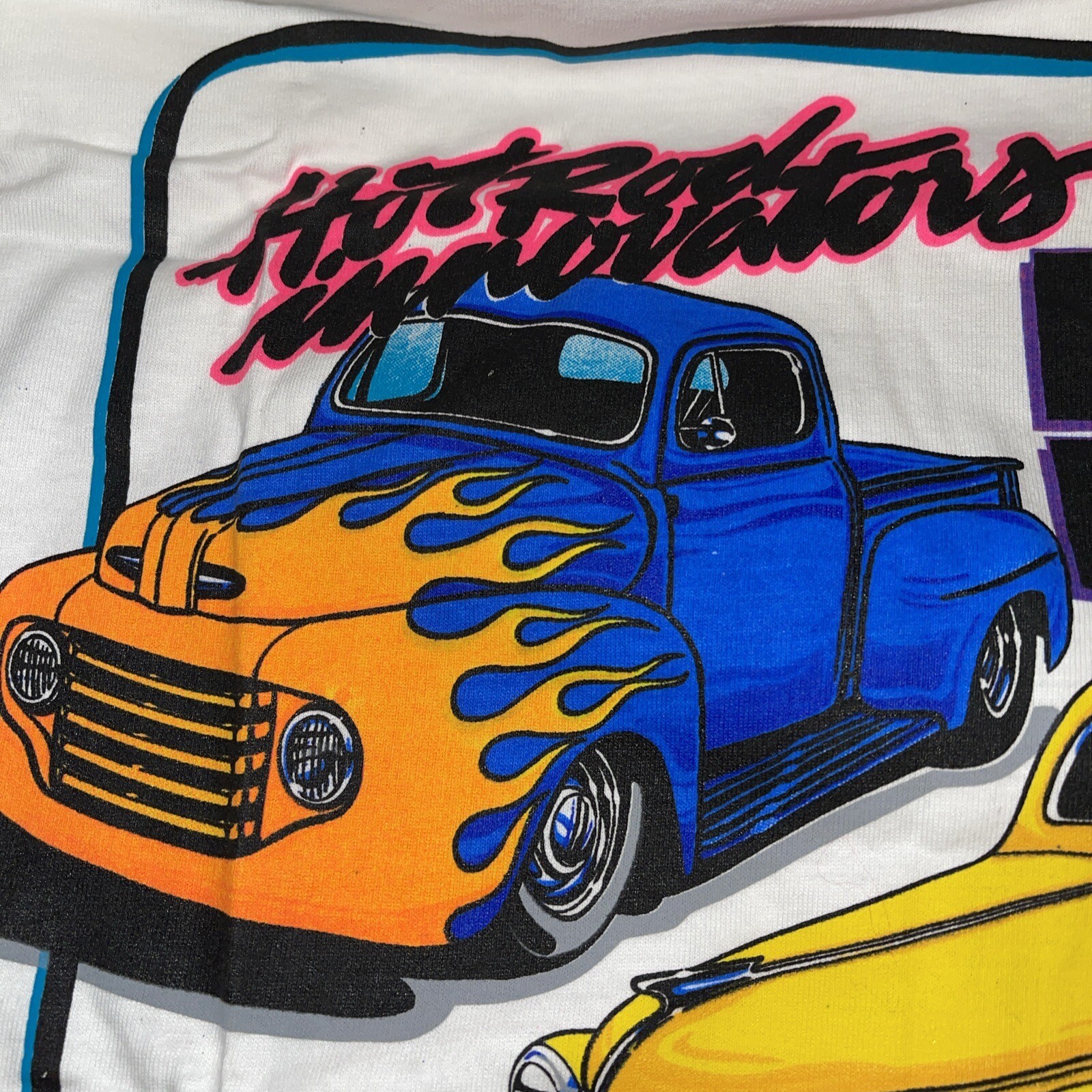 VINTAGE T Shirt Tee Shirt L Hot Rod Innovators FAT MAN FABRICATIONS ...