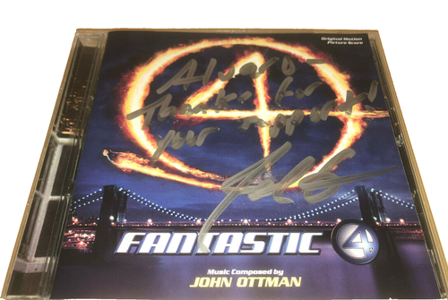 signed Fantastic Four CD John Ottman score soundtrack Marvel Dr Doom ...