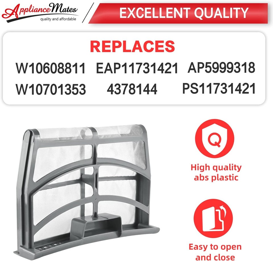 W10859086 W10701353 Clothes Dryer Lint Screen Filter Replacement | eBay