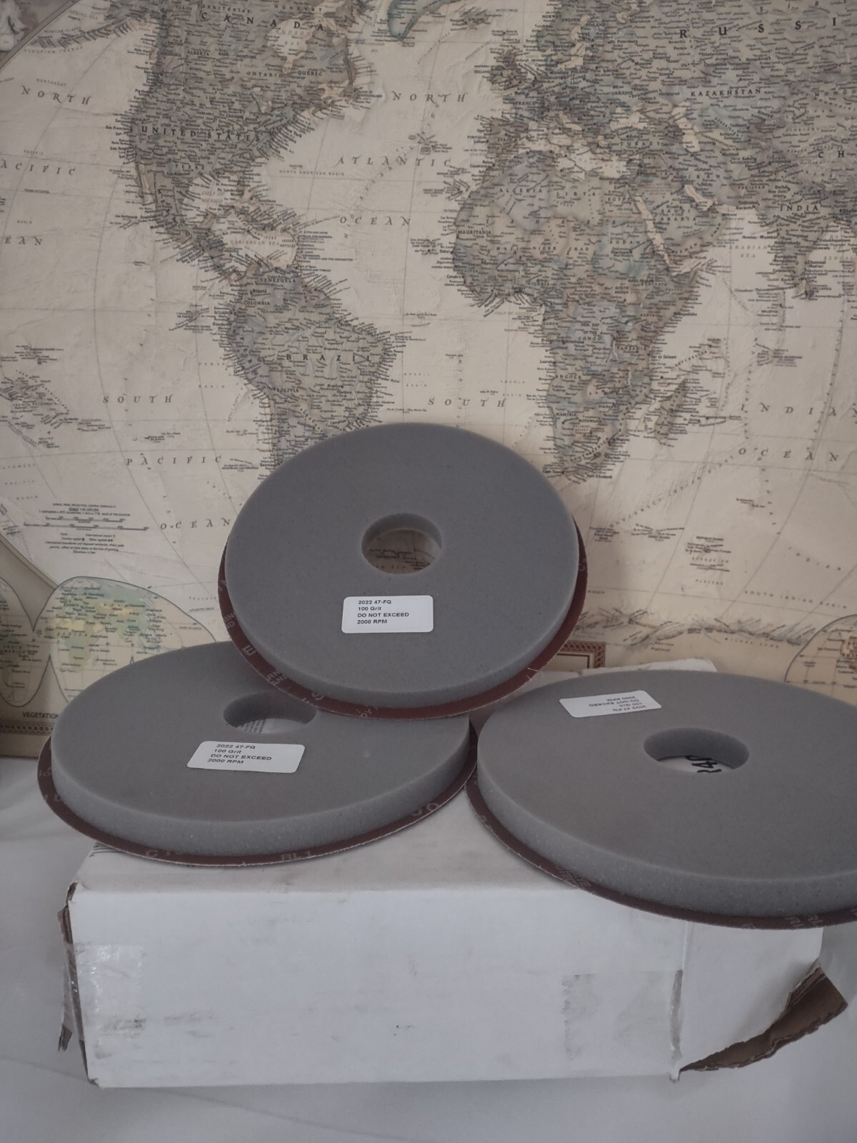 Genuine Porter Cable 7800 Drywall Sander Discs - 3-Pack, 100 Grit w ...