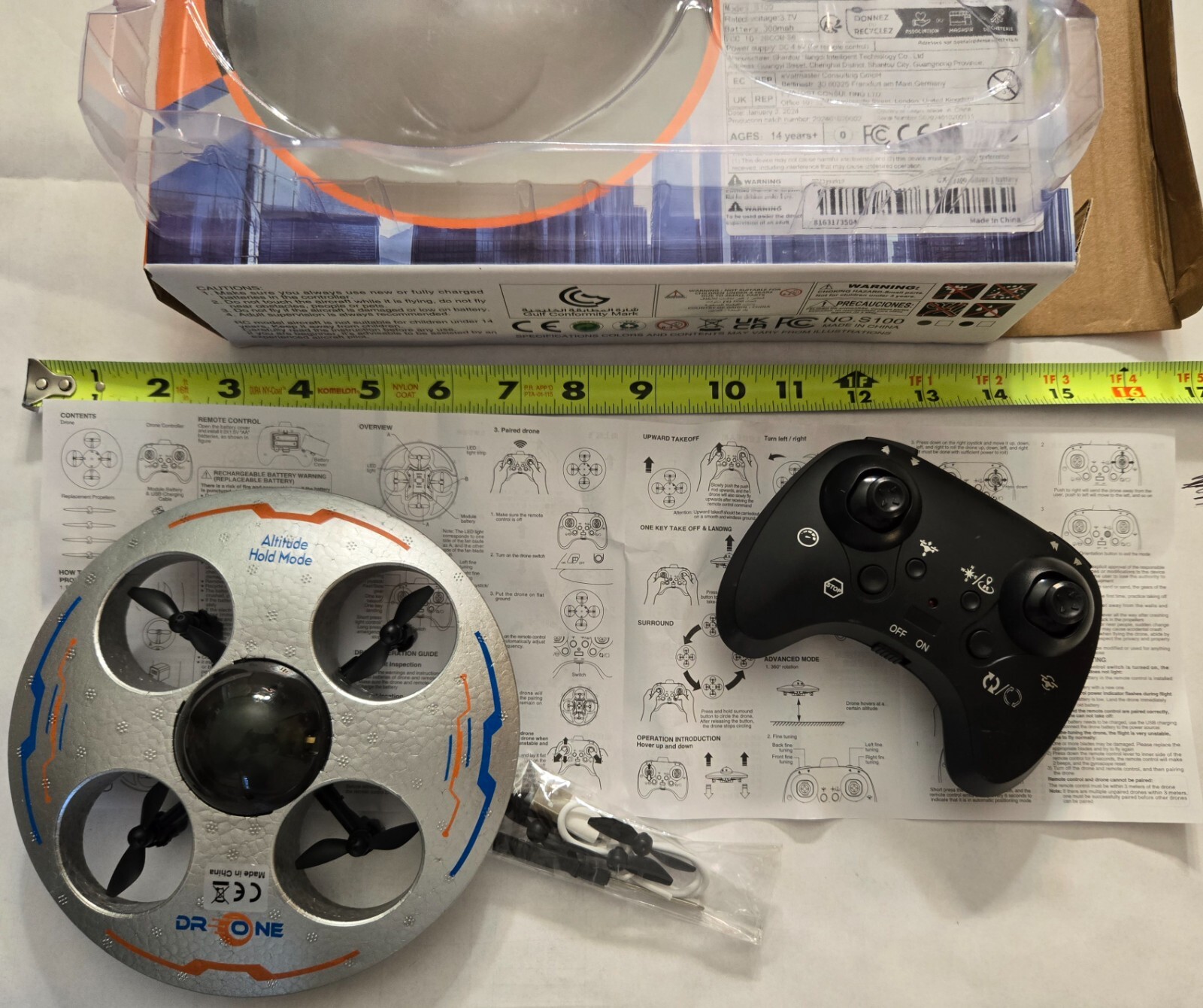 Axis Silver Gyro Drone Toy 2.4Ghz RC | eBay