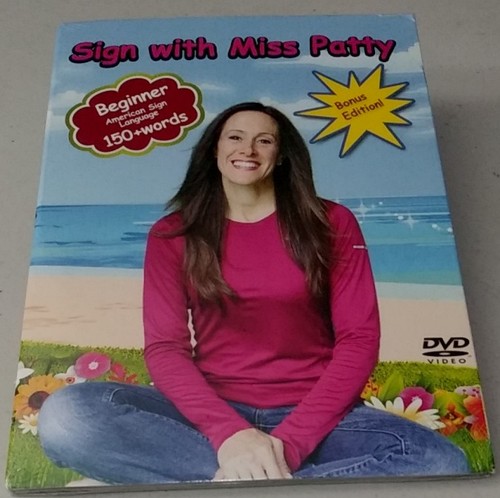 PATTY SHUKLA Sign W/ Miss Patty DVD NEW SEALED BONUS Edition Beginner ...
