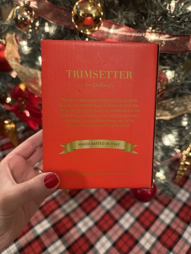 Trimsetter By Dillards Ornament, Christmas Car W/ Presents, Italy, NIB ...
