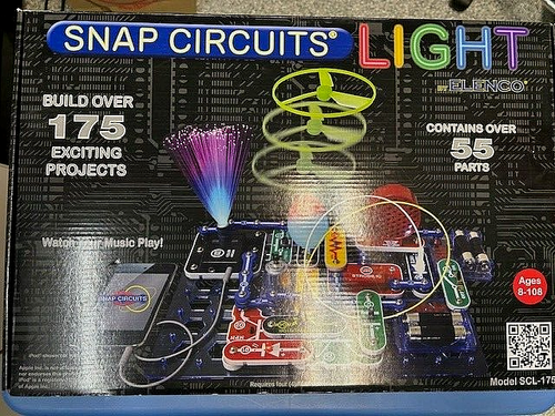 Snap Circuits - Light Electronics Science Project Kids STEM Kit (SL-175 ...