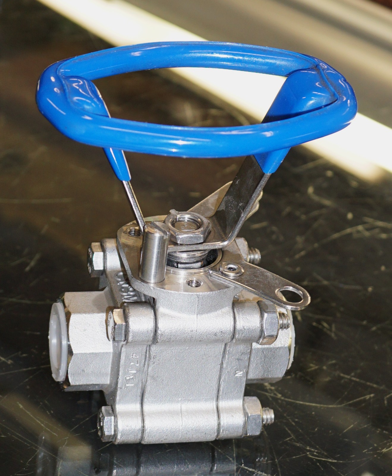 SVF FCI 1/2" SS316 STAINLESS LOCKABLE BALL VALVE TFM-1600 CF8M BODY ...