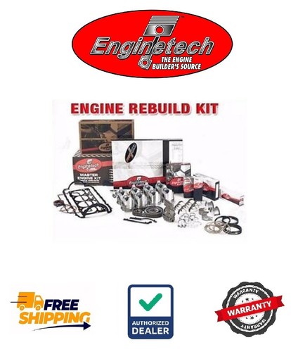 Engine Rebuild Kit Enginetech Premium for 1975-1980 Chevrolet GM 250 4 ...