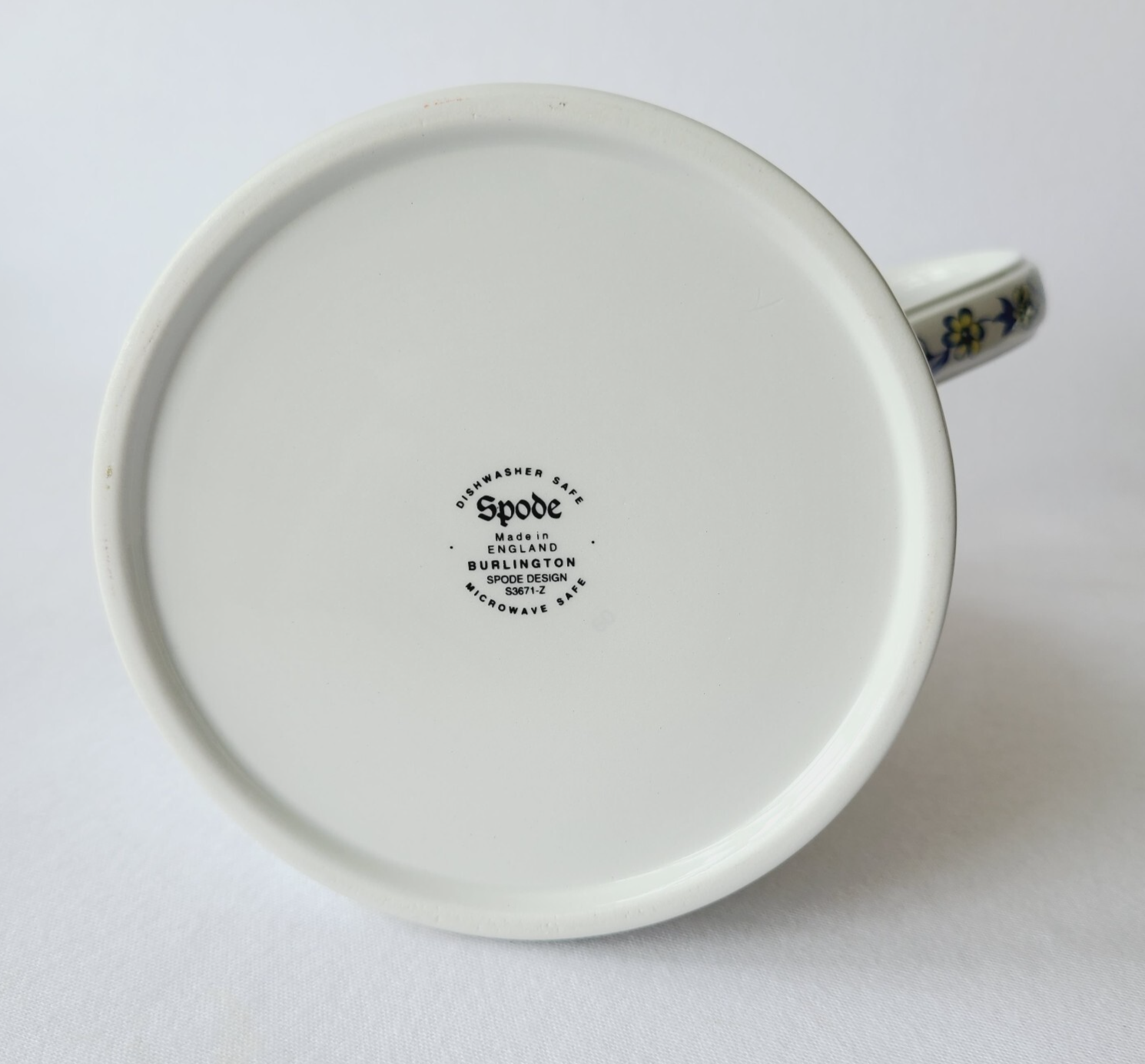 Spode Coffee Pot, Burlington Pattern, English Bone China, Flowers, AS ...