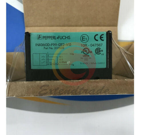 ONE NEW Pepperl+Fuchs INX360D-F99-I2E2-V15 Ultrasonic Level Sensor | eBay