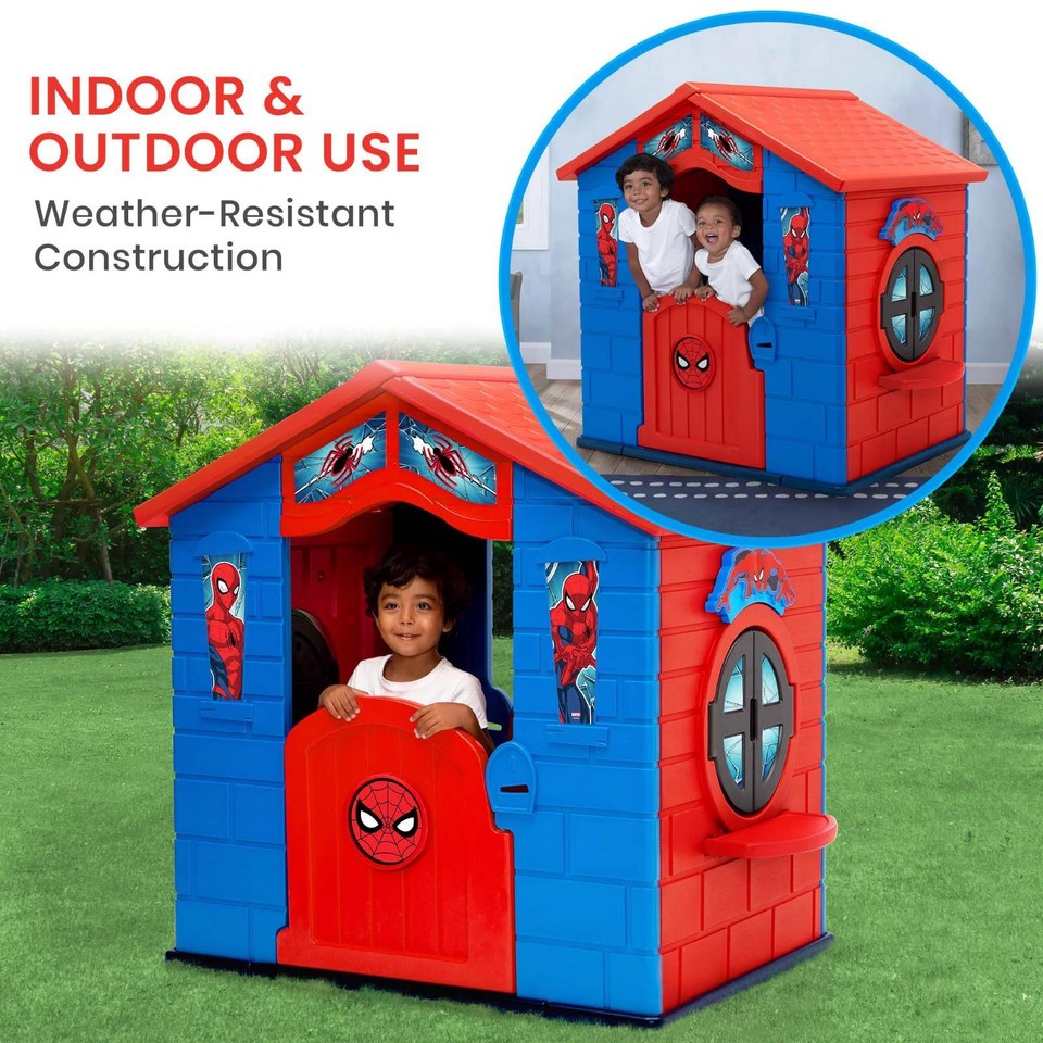 *NEW* Kids 3D Spider Man Plastic Indoor Outdoor Playhouse Toy Easy ...
