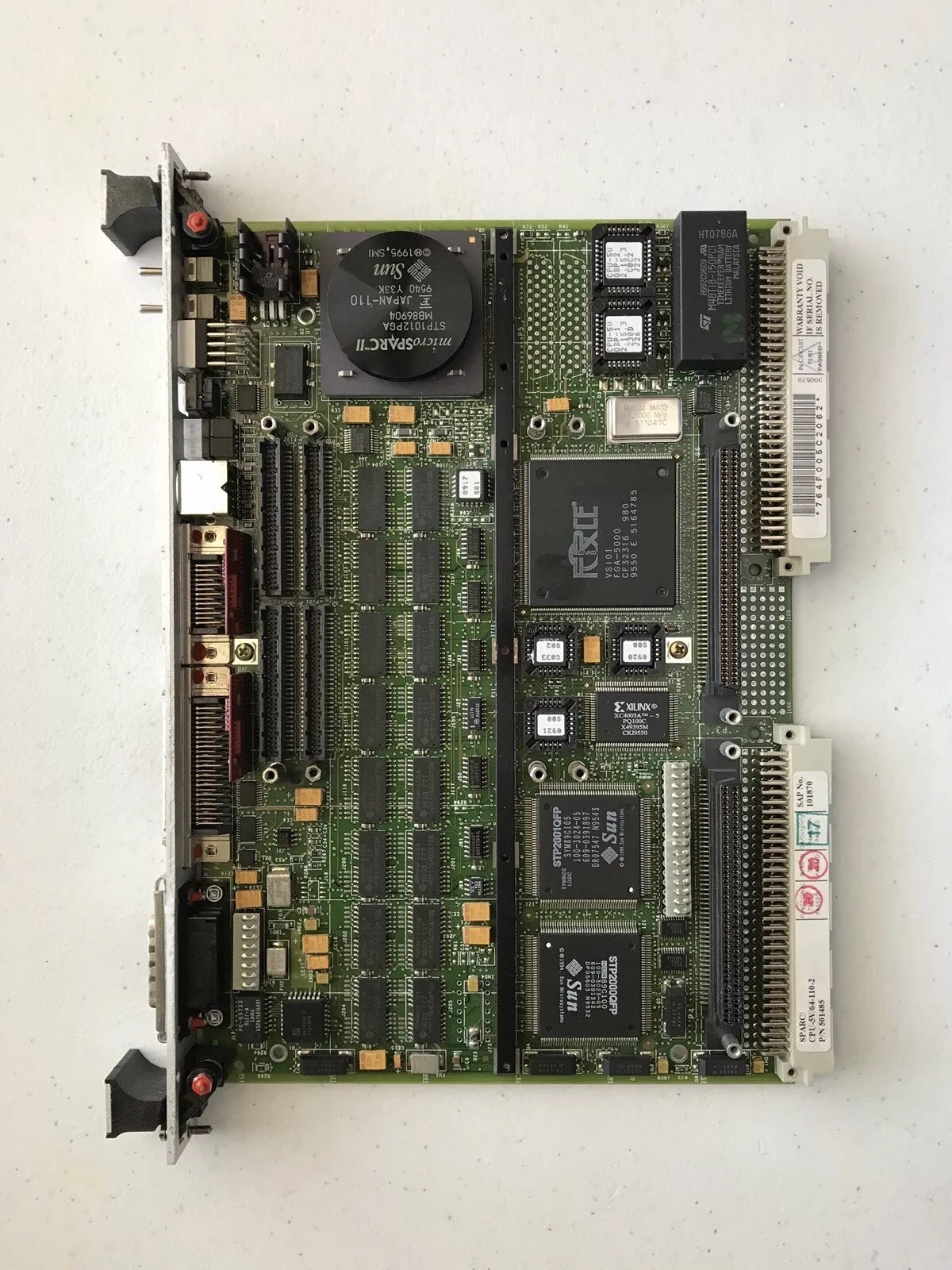 Force Sparc CPU-5V/64-110-2 VME CPU Board | eBay