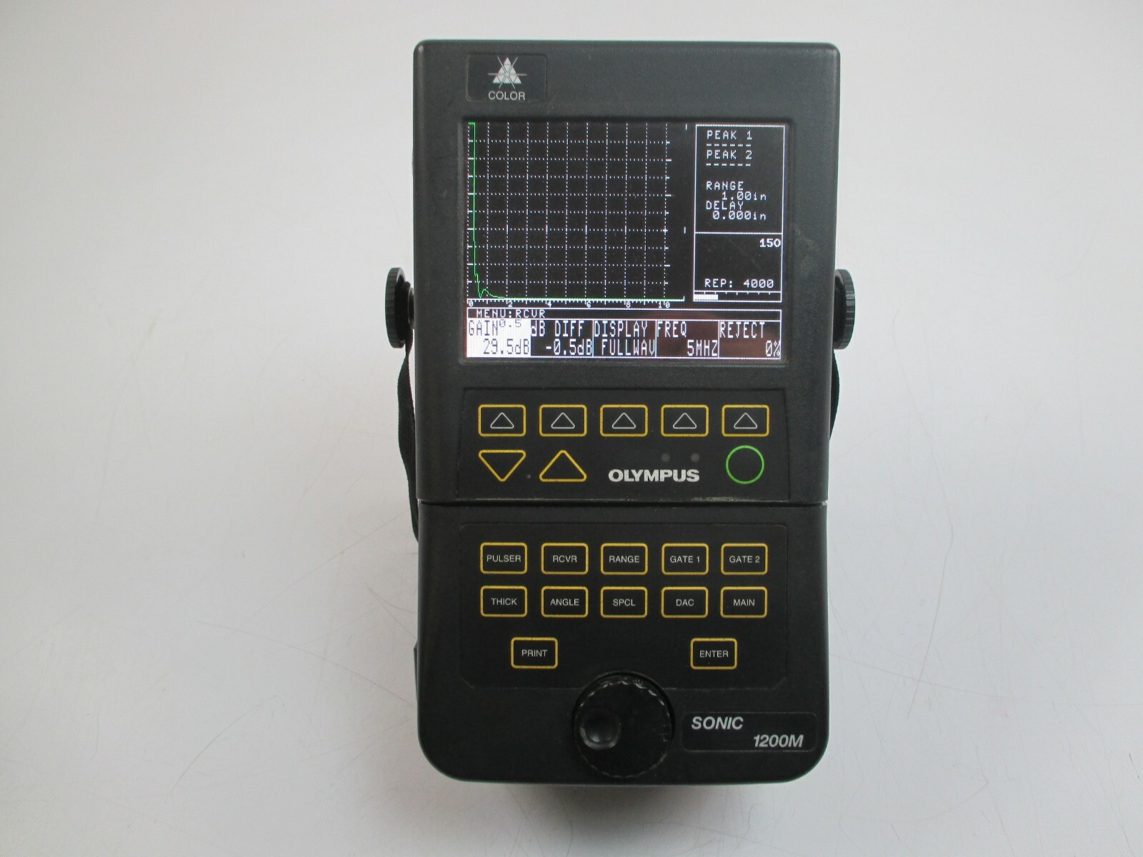 Olympus Sonic 1200M Ultrasonic Flaw Detector NDT Kruatkramer ...