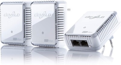 devolo dLAN 500 duo Network Kit Powerline Adapter - 500 Mbps, 2 LAN-Ports | eBay.de