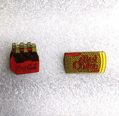 Coca-Cola Diet Coke pin badge set [Retro] | eBay