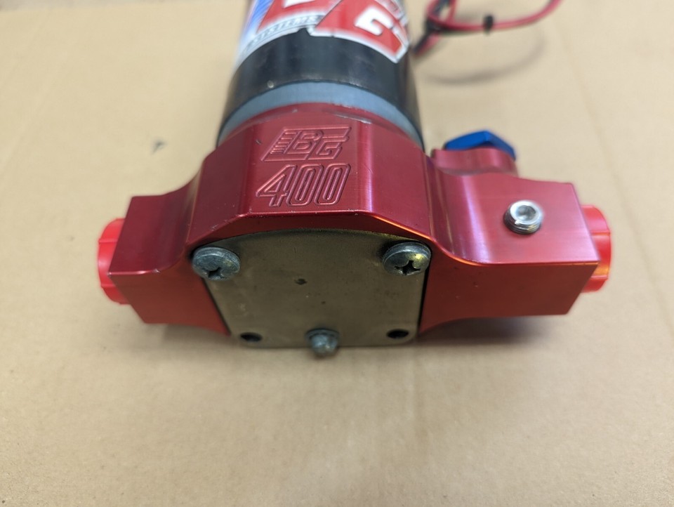 Barry Grant BG 400 Electric Fuel Pump NHRA Drag Race | Gasoline ...