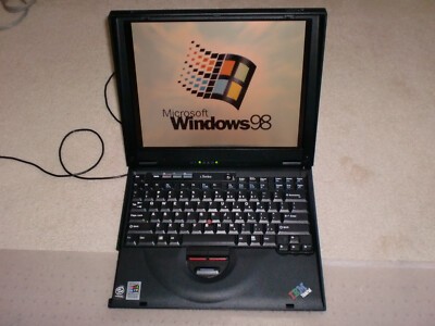 Vintage IBM Thinkpad i Series 1171 Laptop Windows 98 SE Gaming, Works ...