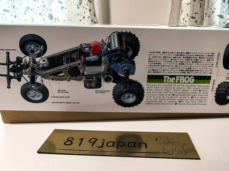 Tamiya 58354 1/10 Scale RC Car 2WD Off Road Racer Buggy The Frog ...