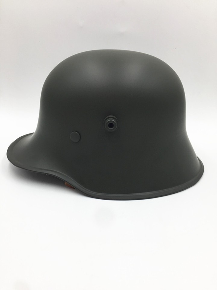 WWI WW1 GERMAN M16 M1916 STAHLHELM STEEL COMBAT HELMET M-1916 GREEN ...
