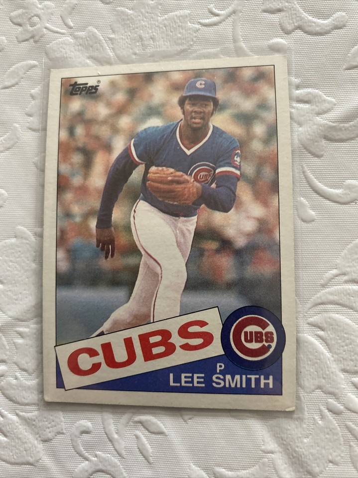 Lee Smith 1985 Topps 1992 Leaf & 1993 Triple Play | eBay
