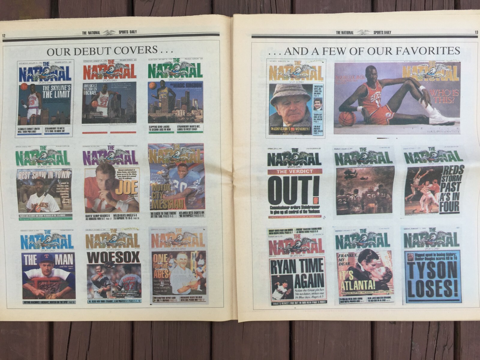 The final edition of The National sports daily | eBay