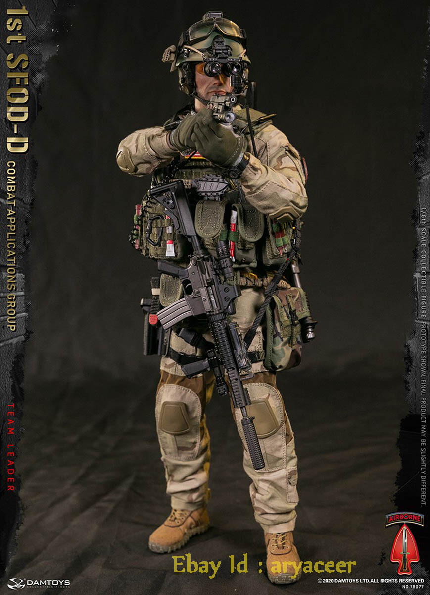 DAMTOYS 78077 1/6 1st SFOD-D Combat Applications Group TEAM LEADER ...