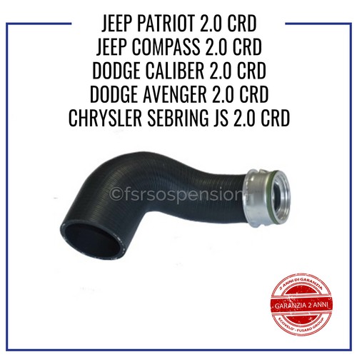 Intercooler Air Tube Sleeve for Chrysler Sebring JS 2.0 CRD 04891697AB ...