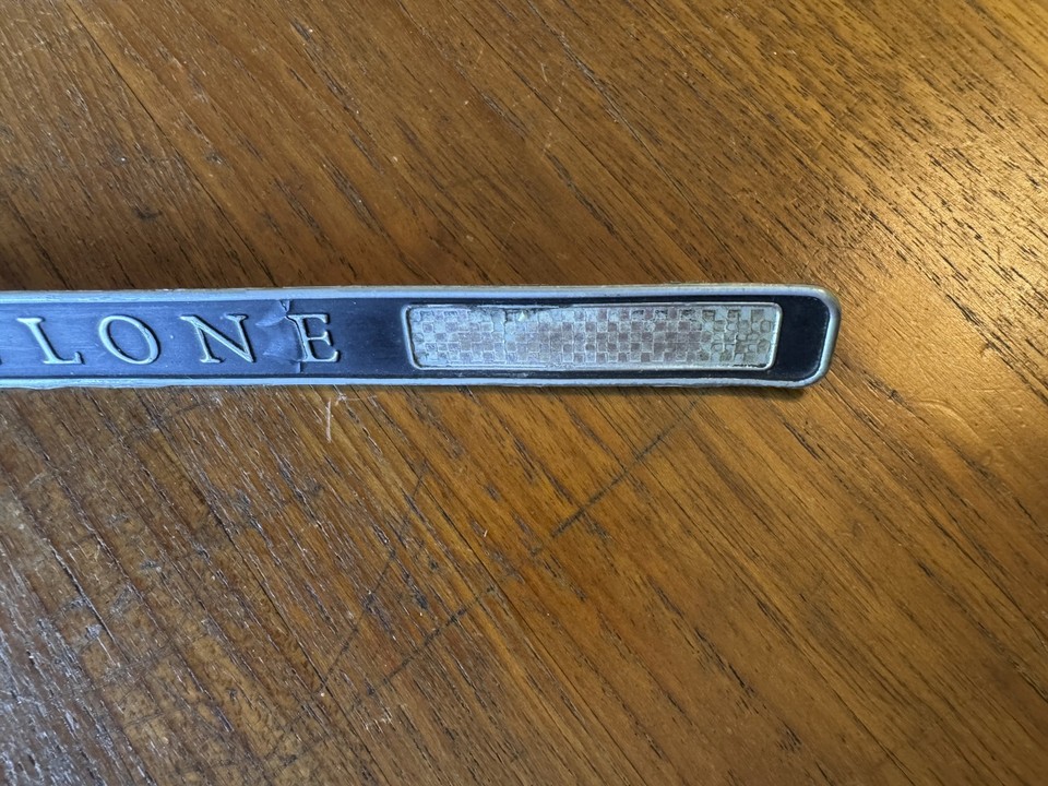 vintage OEM 1968-1969 Mercury -- CYCLONE -- dash emblem RARE! | eBay