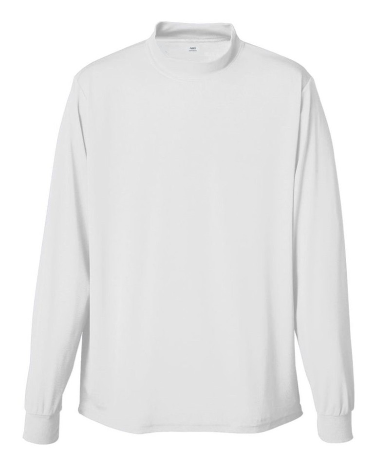 MEN'S PERFORMANCE MOCK TURTLENECK T-SHIRT, STAY COOL, COMFORTABLE, DRY ...