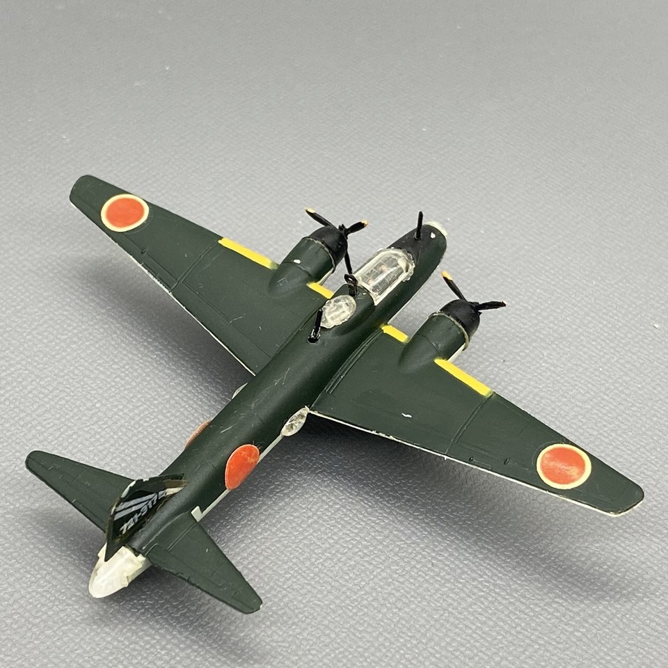 Tomy Bachmann Mini Planes Mitsubishi G4M2 1 Shiki 1/260 Scale Rare ...