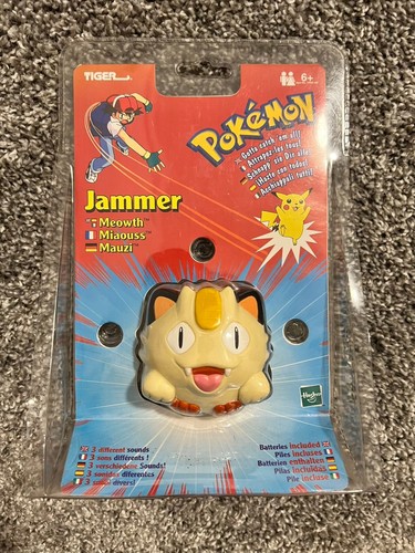 Vintage pokemon Meowth Jammer toys Tiger Hasbro Rare | eBay