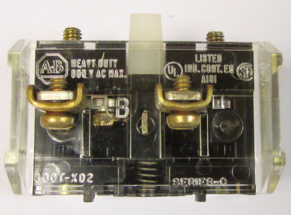 ALLEN BRADLEY 800T XD2 Contact Block 1 NC 800T-XD2 | eBay