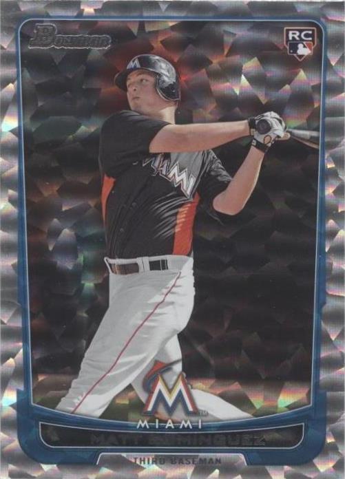 2012 Bowman - Matt Dominguez #205 Silver Ice for sale online | eBay