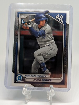 2024 Bowman Chrome Jared Serna #BCP-68 New York Yankees Rookie RC | eBay