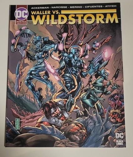 WALLER VS WILDSTORM #4 02/2024 NM/NM- COVER B ERIC BATTLE VAR (MR) DC ...