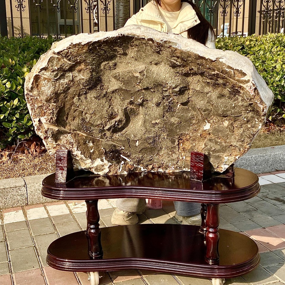 117.5LB Natural Super beautiful yellow crystal cave quartz crystal ...